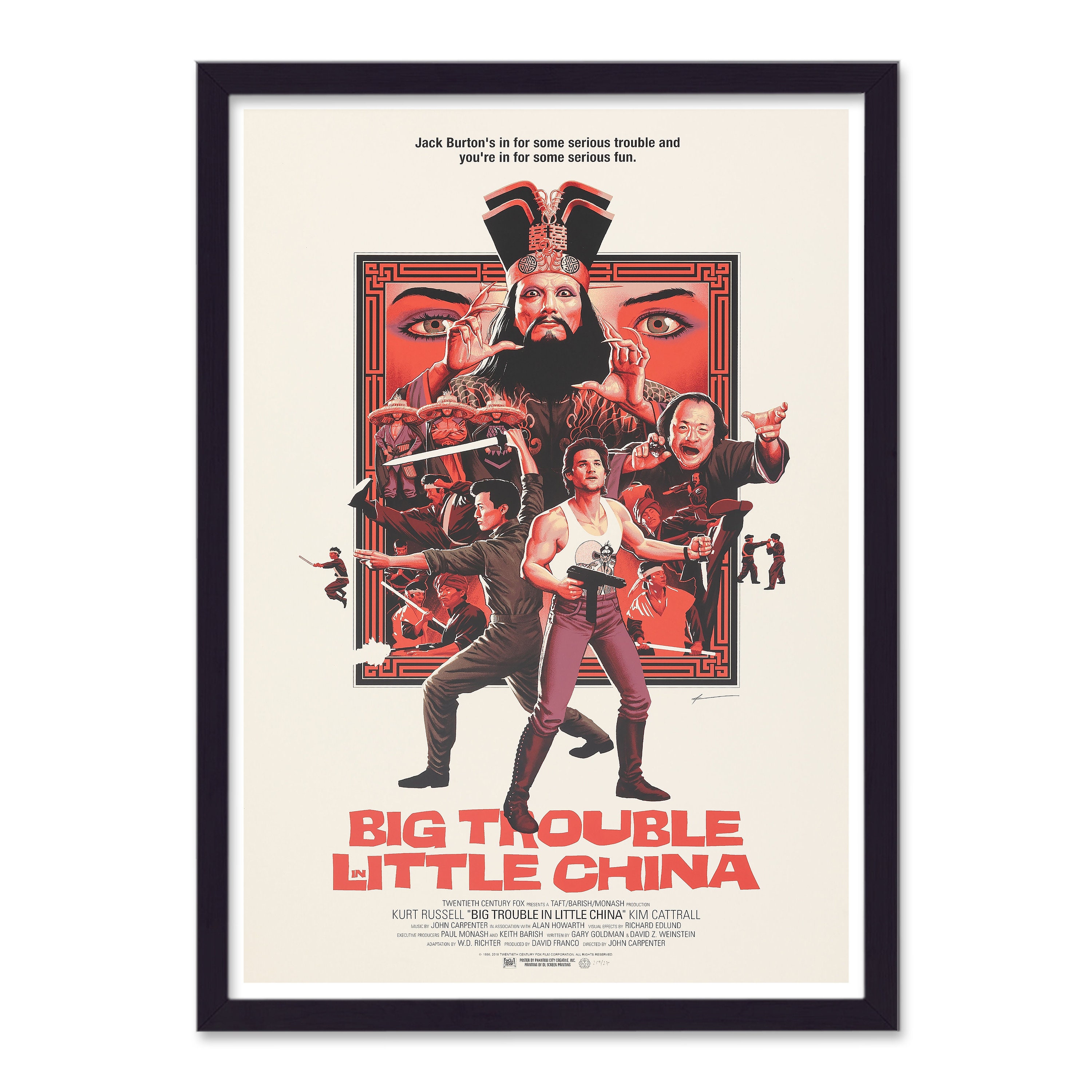 Big Trouble In Little China Mondo Poster