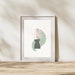 Sage Green Blush Pink Print Set of 5 Botanical Gallery Wall - Etsy