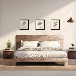 Rampart Bed - Quick Ship - Modern Rustic - Solid Wood - Platform Bed ...