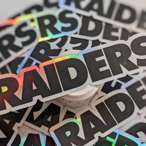 Raiders Decal - Etsy
