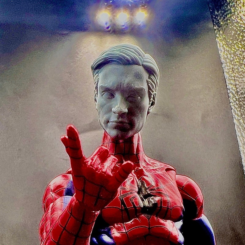 Spiderman Head Sculpt - Etsy