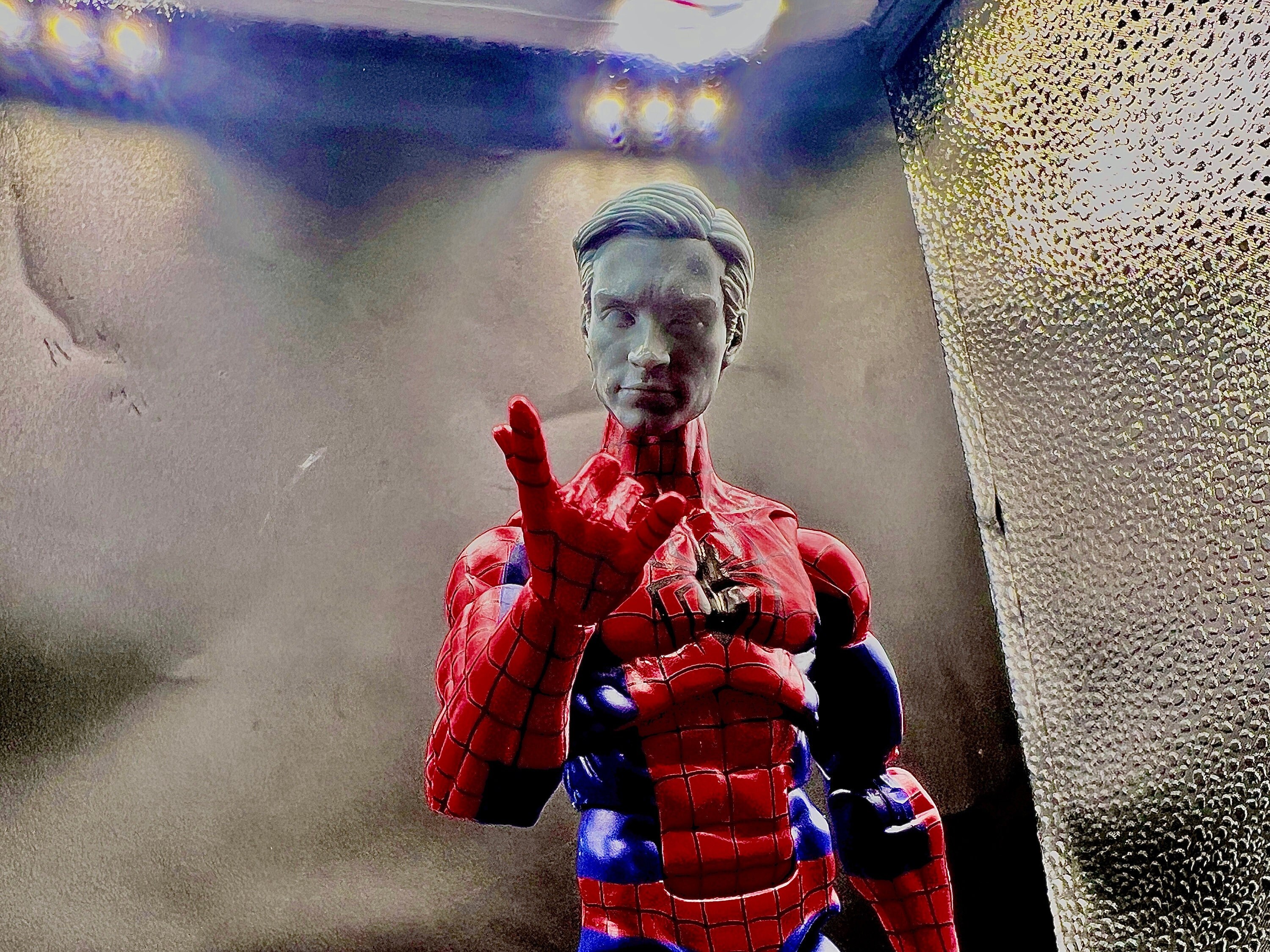 Custom Spider 1 Inspired Head Sculpt, Action Figure Head Sculpt, 1/12 ...