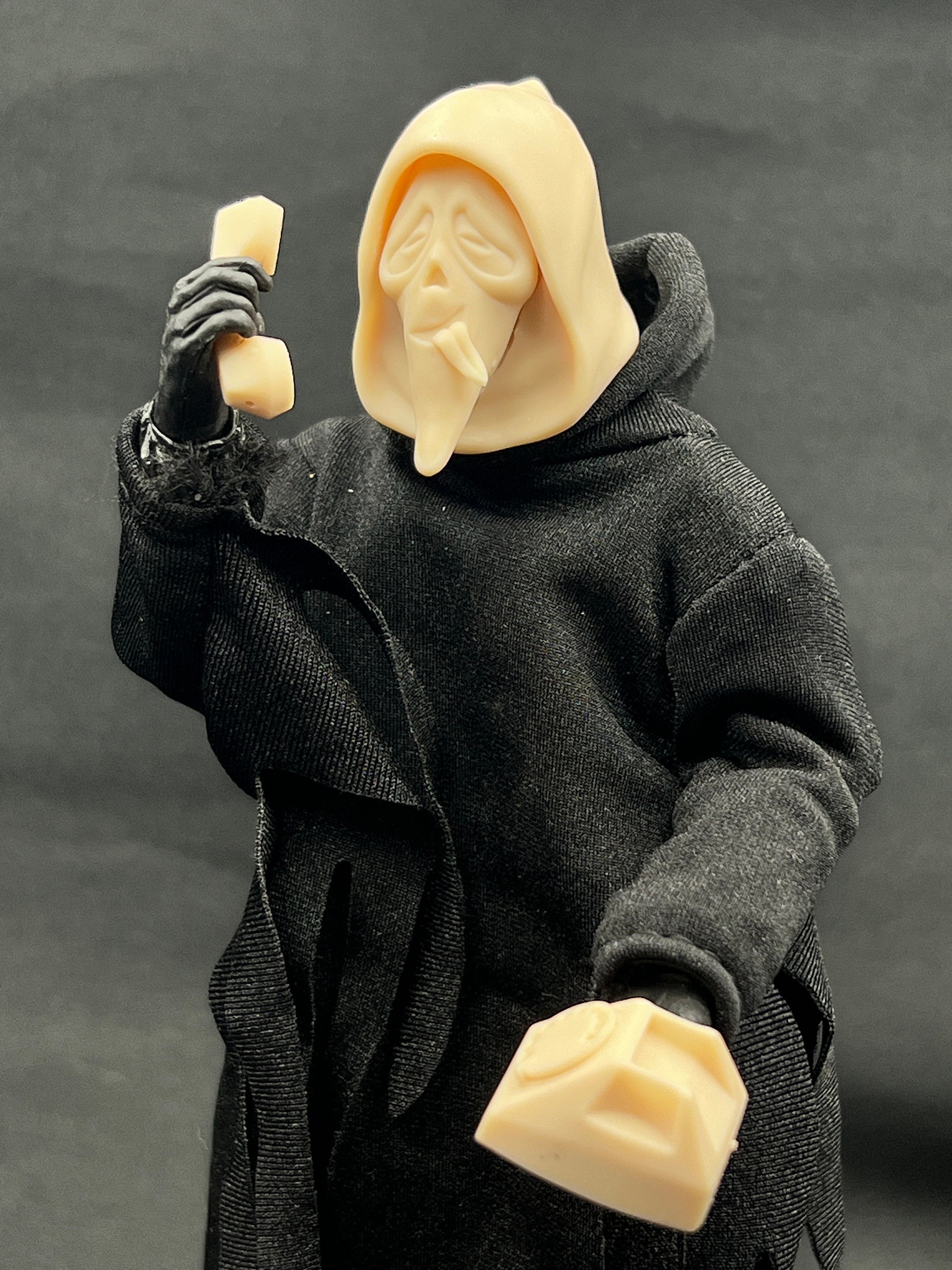 Custom Ghost Fun Inspired Head Sculpt, With FREE PHONE, Funny, Horror ...