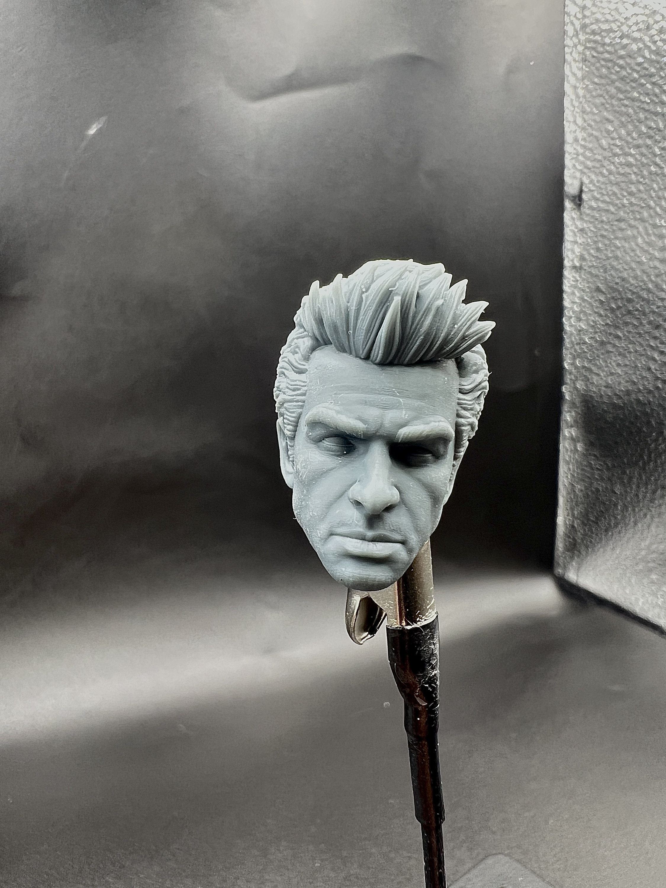 Custom Spider 2 Inspired Head Sculpt, Action Figure Head Sculpt, 1/12 ...