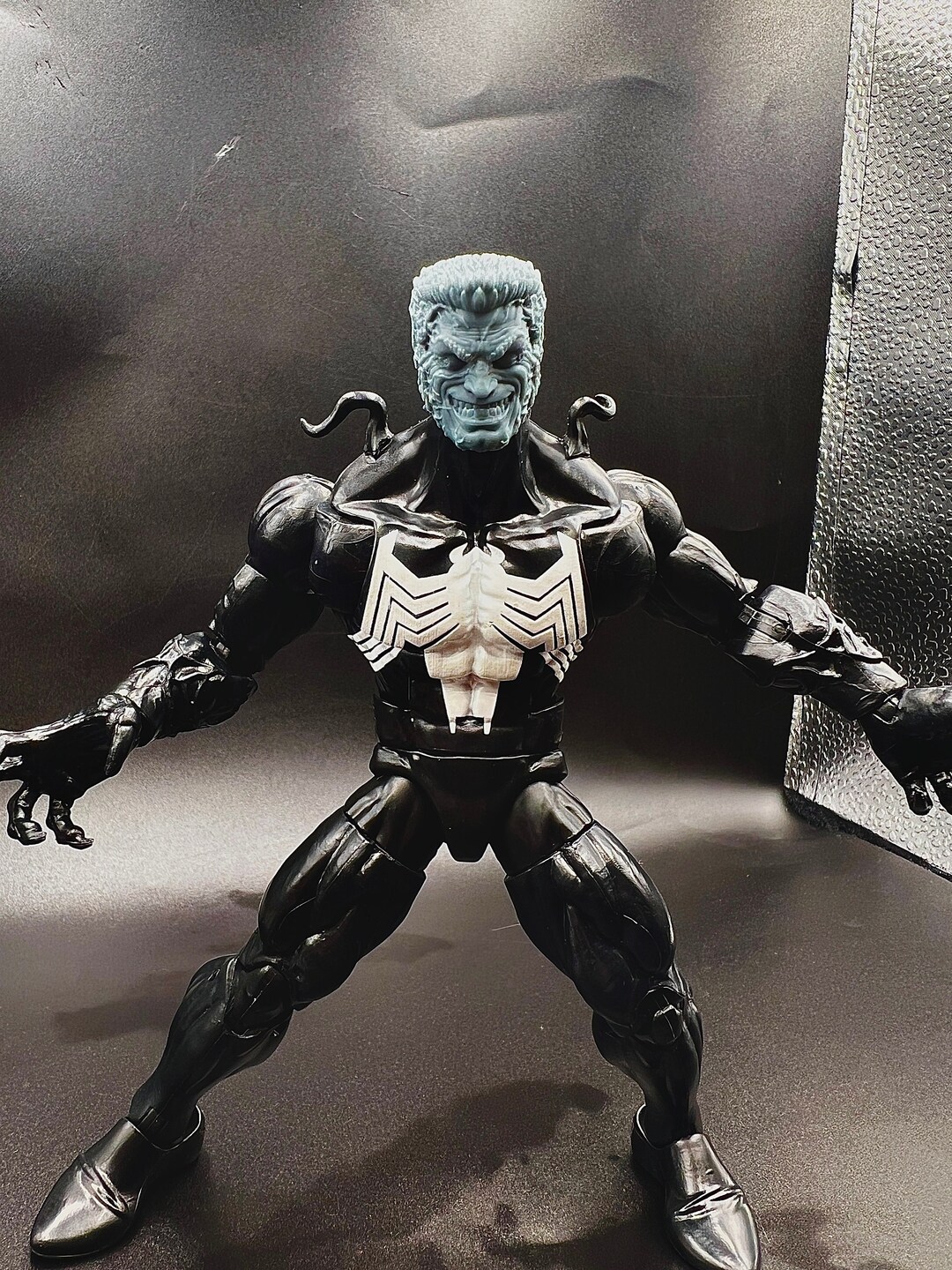 Custom Eddie Brock Venom Inspired Head Sculpt, Marvel Legends, MCU ...