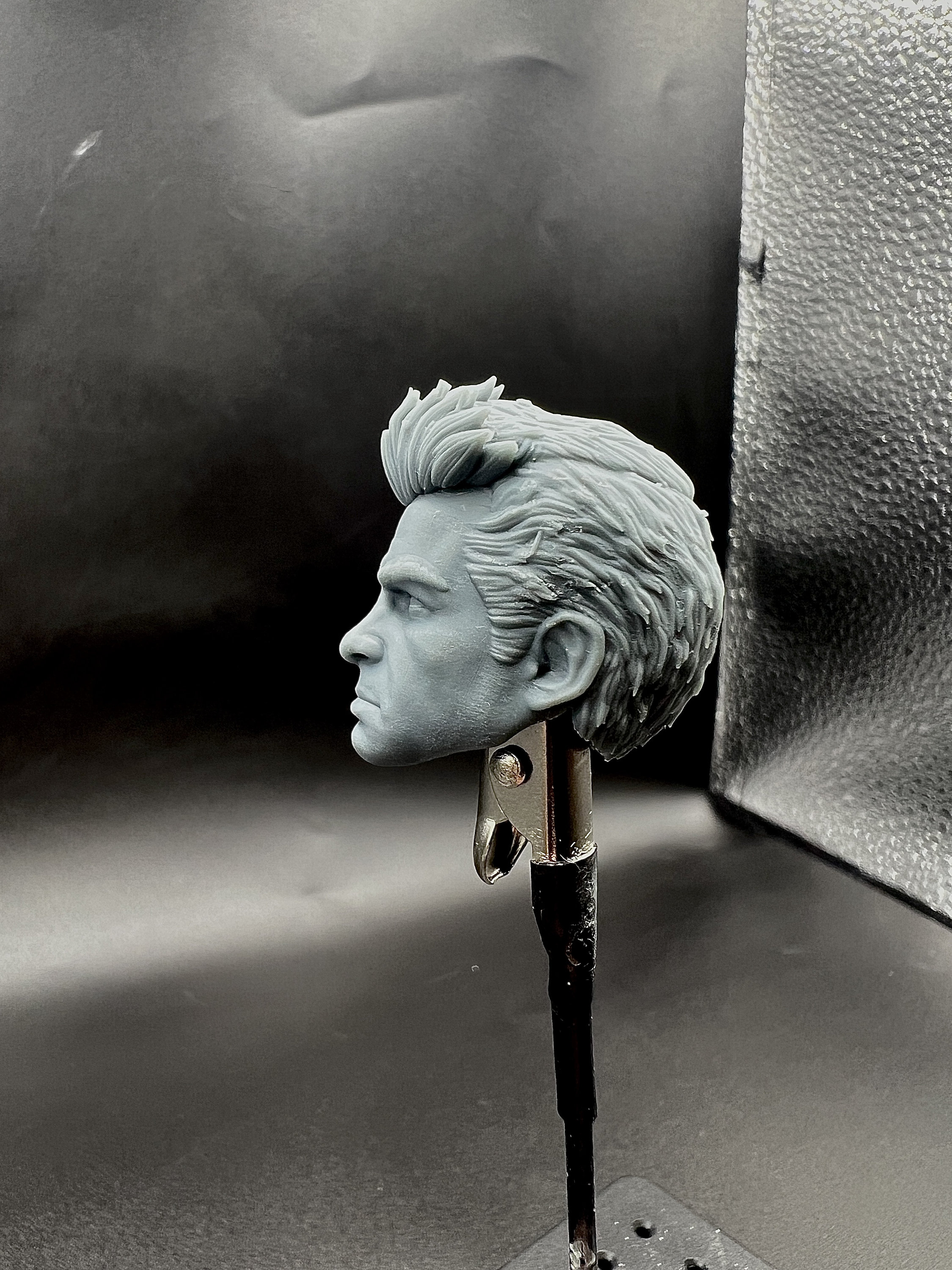 Custom Spider 2 Inspired Head Sculpt, Action Figure Head Sculpt, 1/12 ...