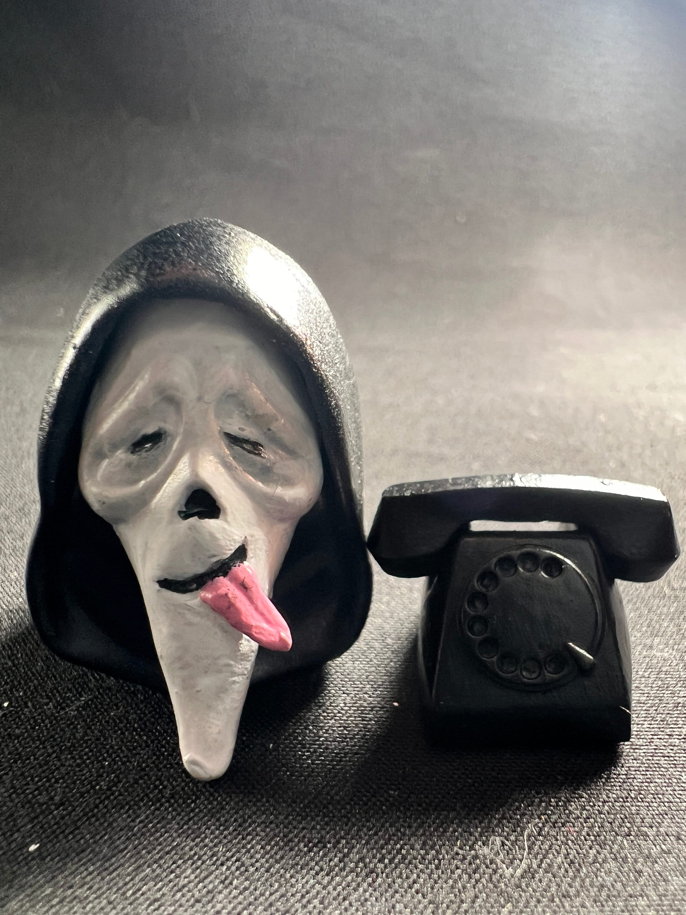 Custom Ghost Fun Inspired Head Sculpt, With FREE PHONE, Funny, Horror ...
