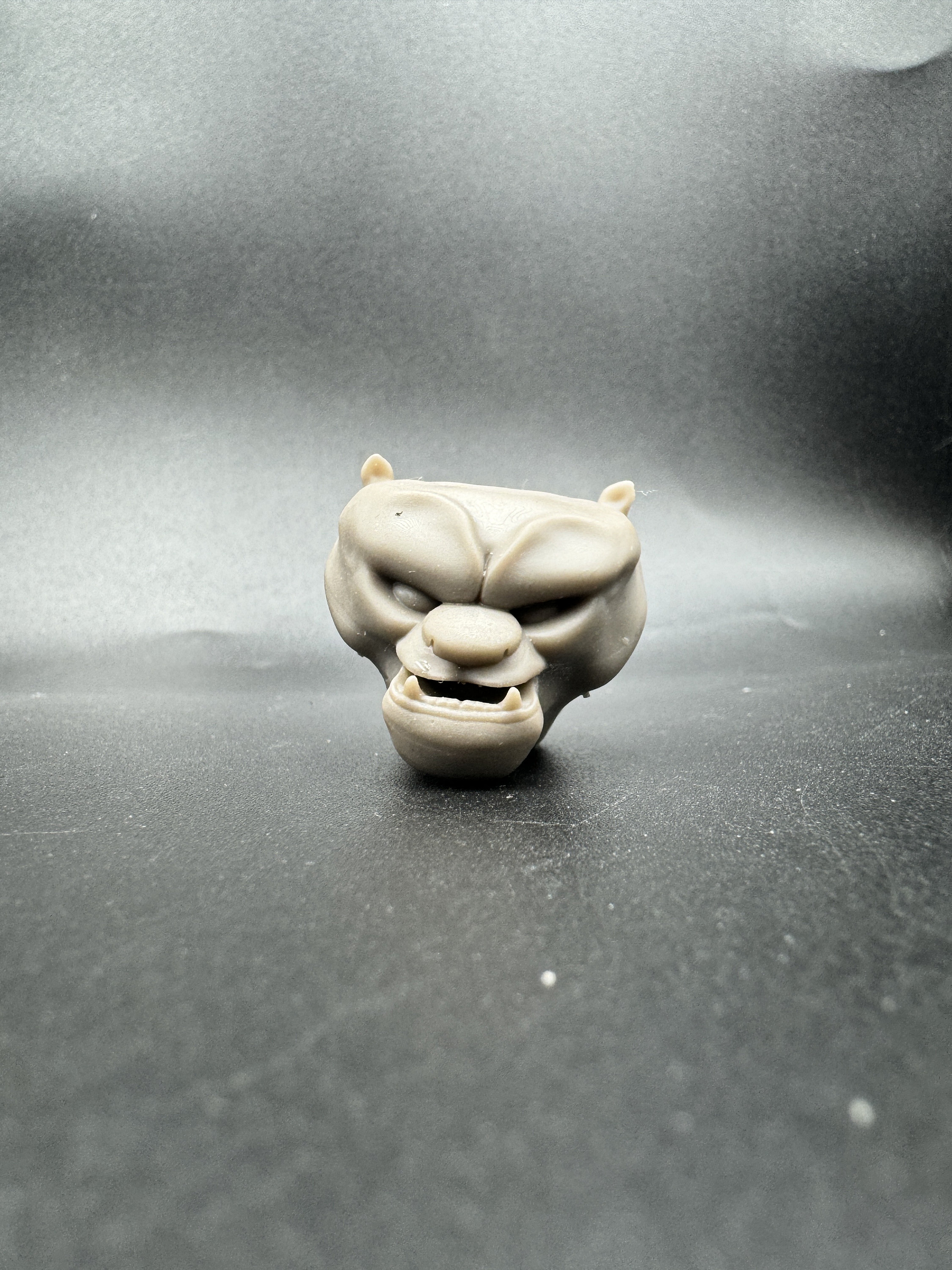 Snow Leopard, Custom Figure Kit, 1/10 or 1/12 Action Figure Head Sculpt ...