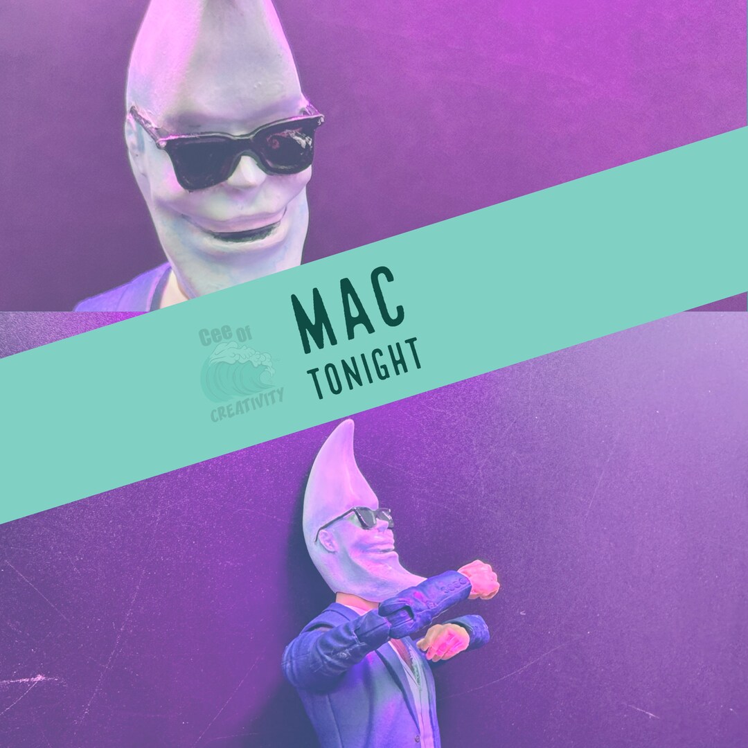 Moon Man, Custom Head Sculpt, 1/10 or 1/12 Action Figure Head Sculpt ...