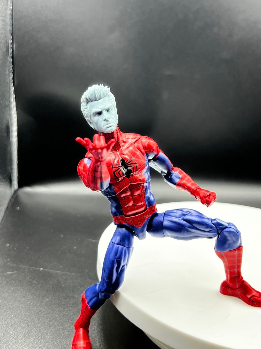 Custom Spider 2 Inspired Head Sculpt, Action Figure Head Sculpt, 1/12 ...