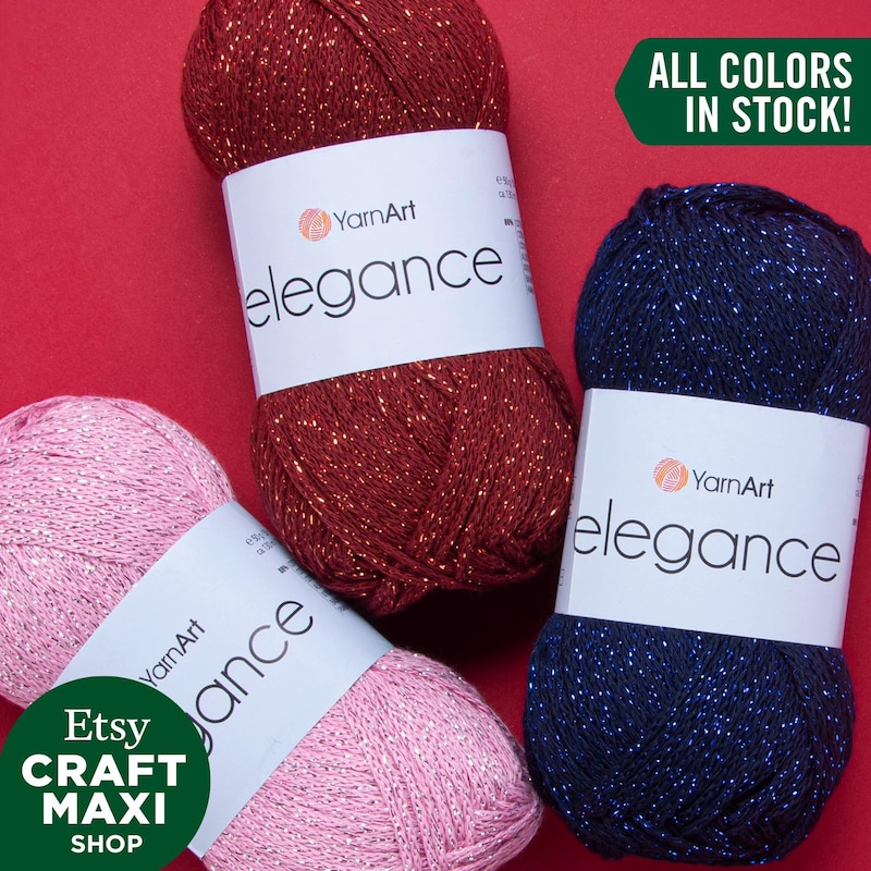 Shiny Yarn - Etsy