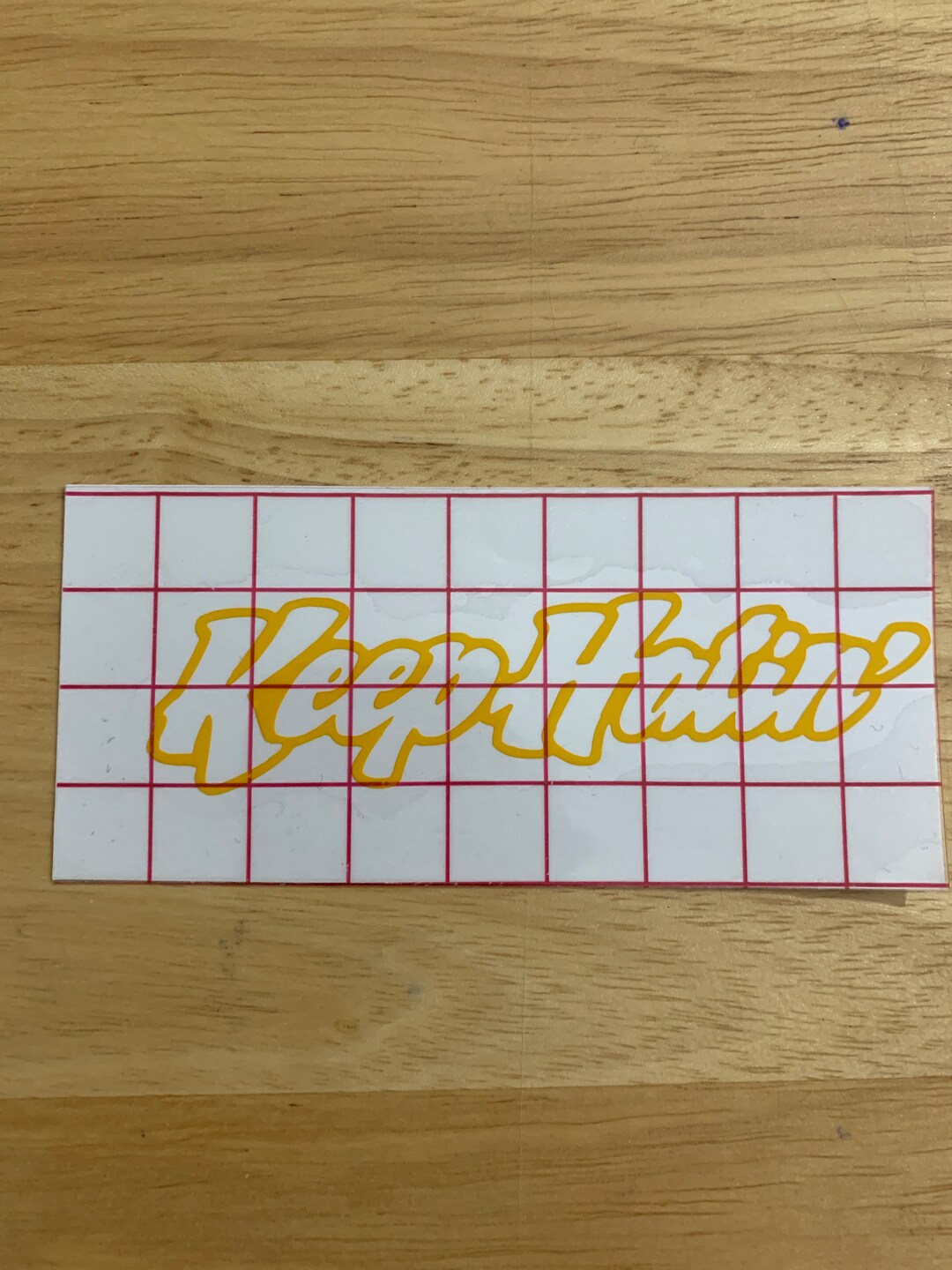 Keep Hatin Vinyl Decal - Etsy