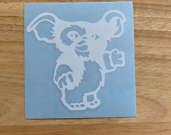 Cute 1980's Gremlins Movie Gizmo Adhesive Vinyl Decal for Car/bike ...
