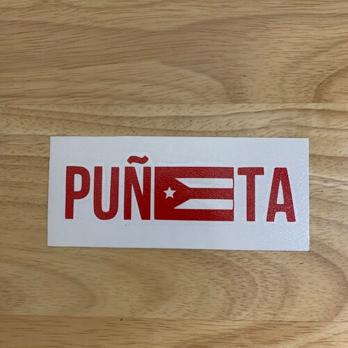 Puerto Rico Flag Vinyl Stickers-decals Chica Boricua - Etsy