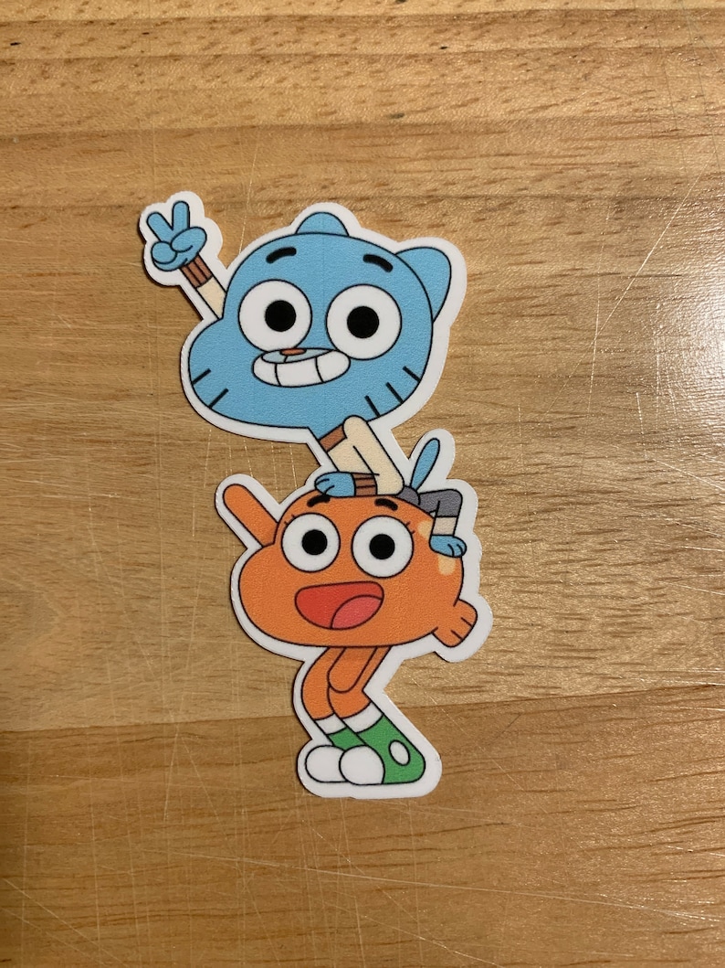 Darwin/amazing World of Gumball Sticker - Etsy