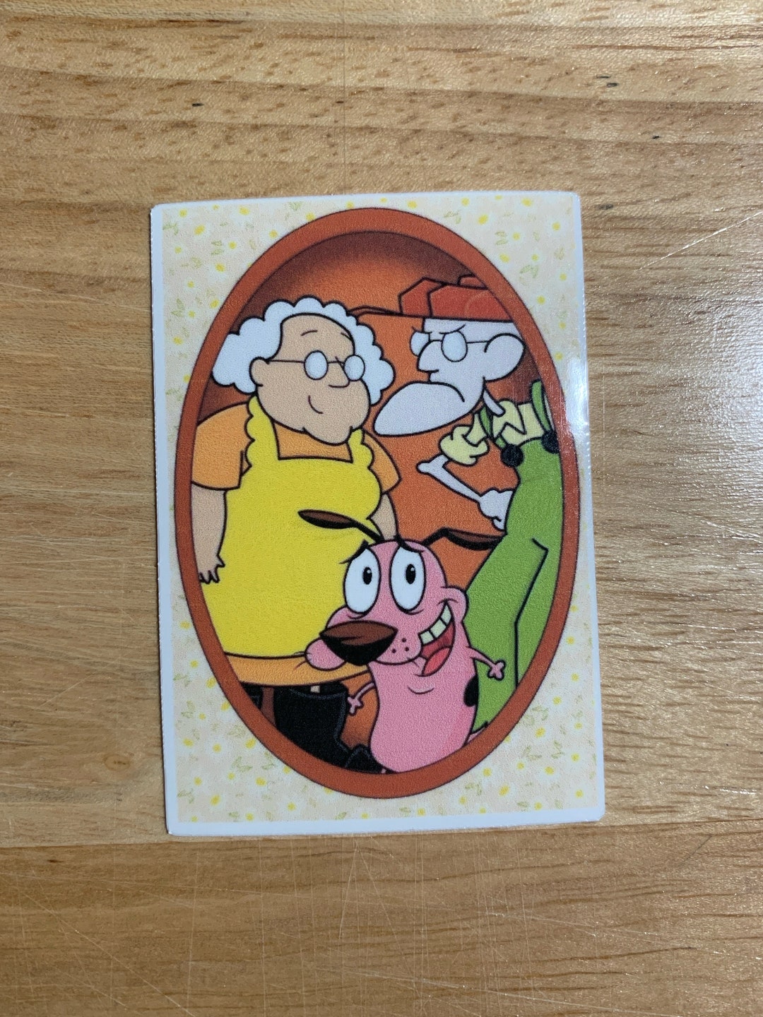 Courage,muriel&eustace/courage the Cowardly Dog Sticker - Etsy
