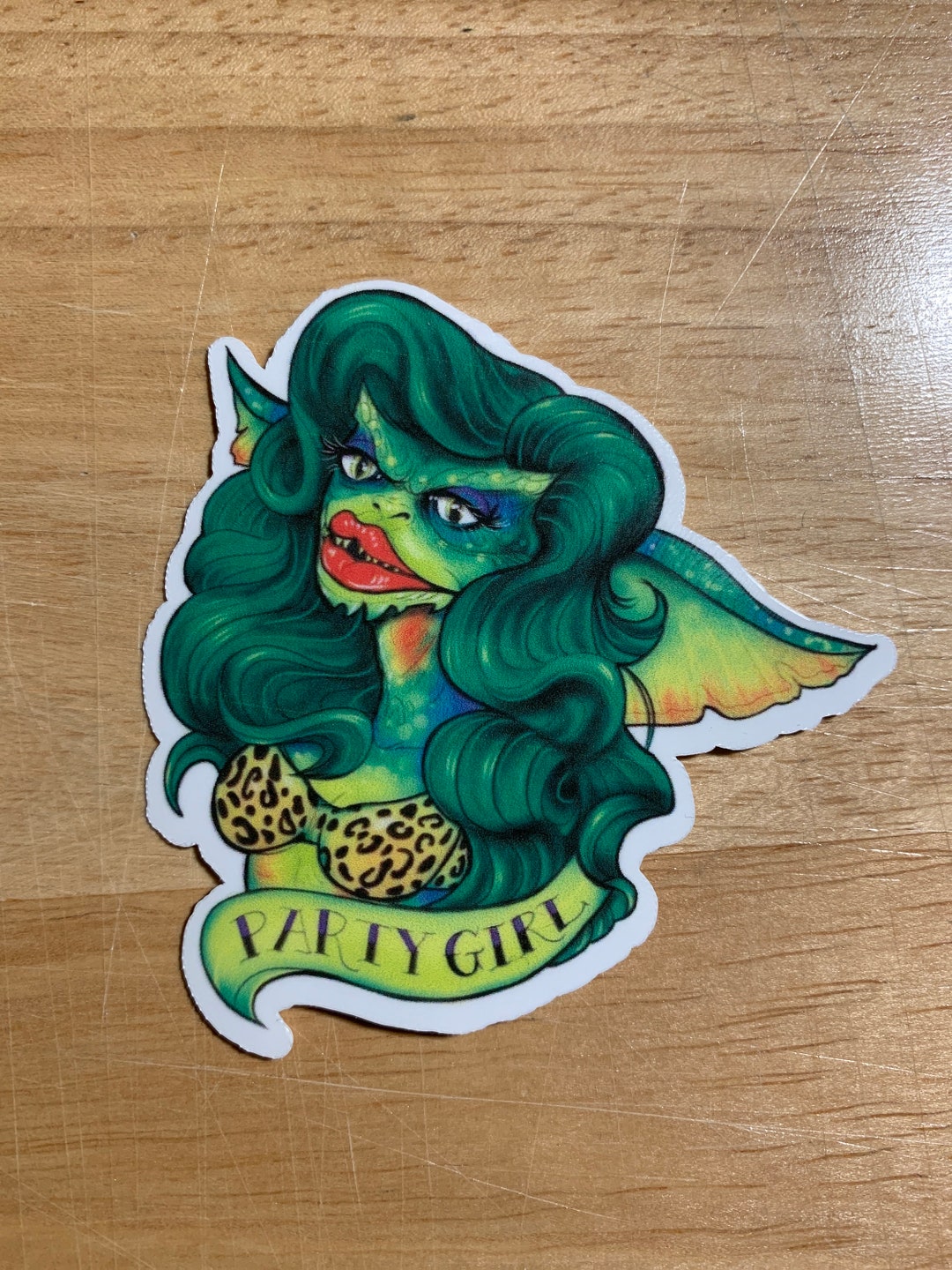 Greta/gremlin Girl Sticker - Etsy