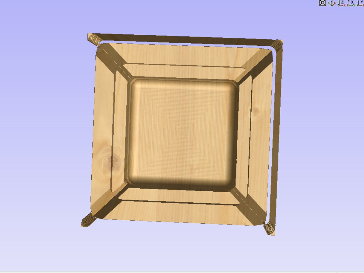 Ash Tray FILE for Vcarve, V Carve Pro, Cnc, Woodwork - Etsy