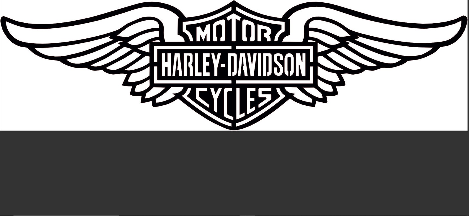 Harley Davidson Logo With Wings Dxf Eps Png HD File Only | Etsy