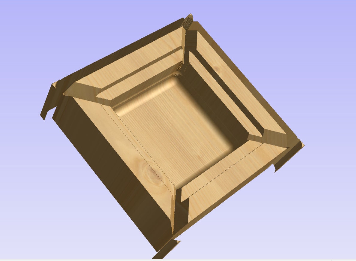 Ash Tray FILE for Vcarve, V Carve Pro, Cnc, Woodwork - Etsy