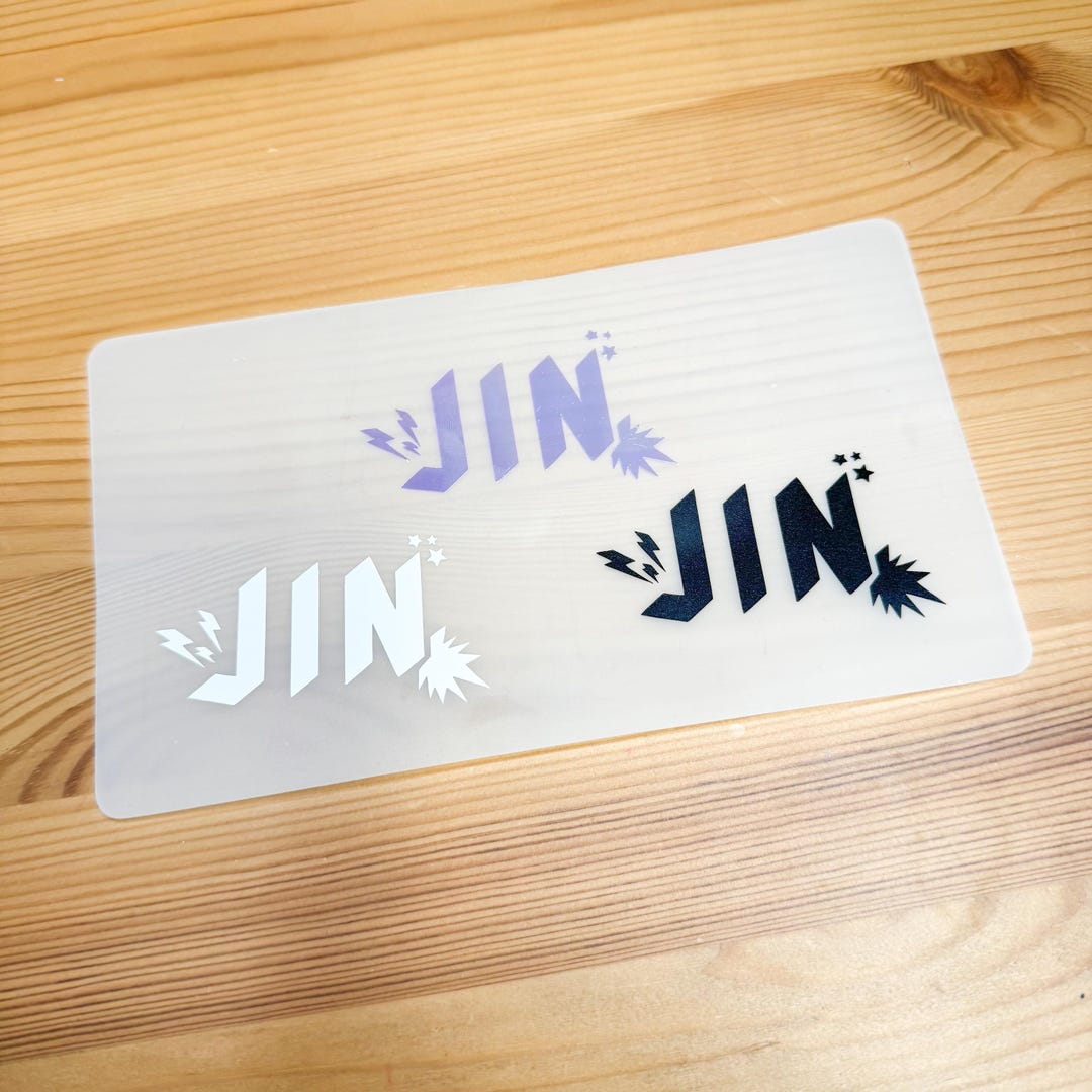 Jin - #runseokjin Tour - Army Bomb Lighstick Decal - Etsy