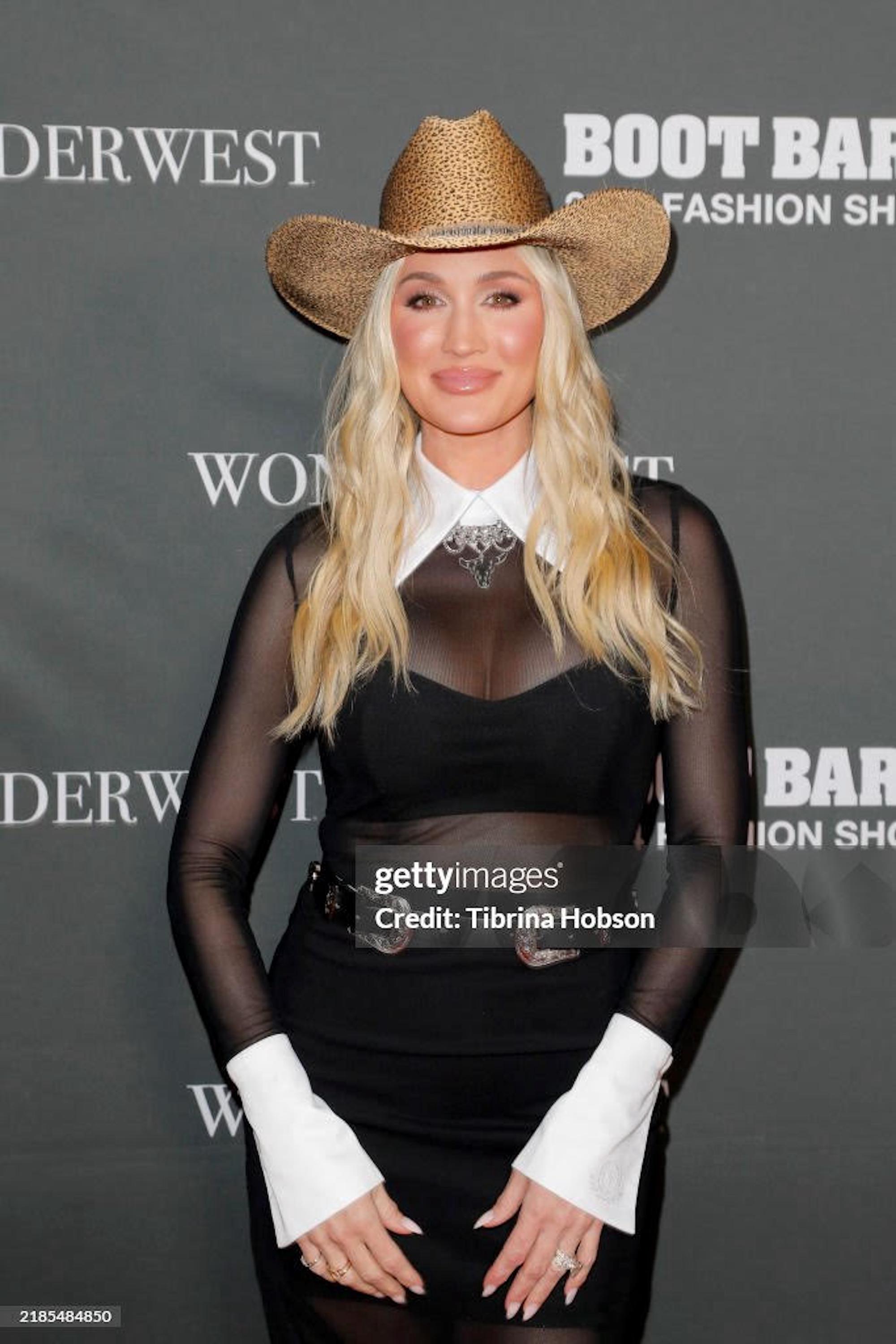 Golden Savannah Cheetah Print Handmade Cowboy Hat (as Seen on Brittnay ...