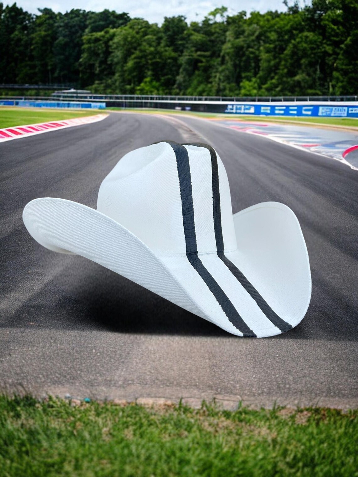 Jet Nascar F1 Racetrack Handmade Cowboy Hat - Etsy