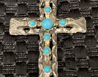 Native American Cross Pendant - Etsy