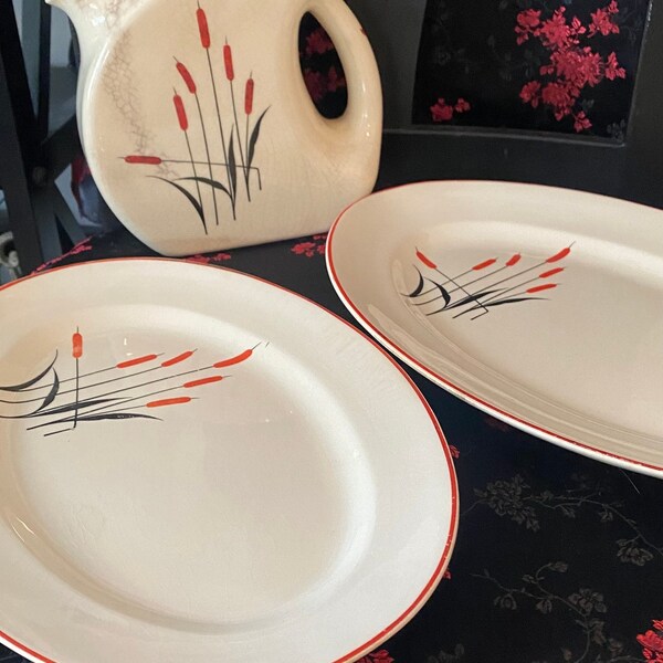 Sears Cattail Dishes - Etsy