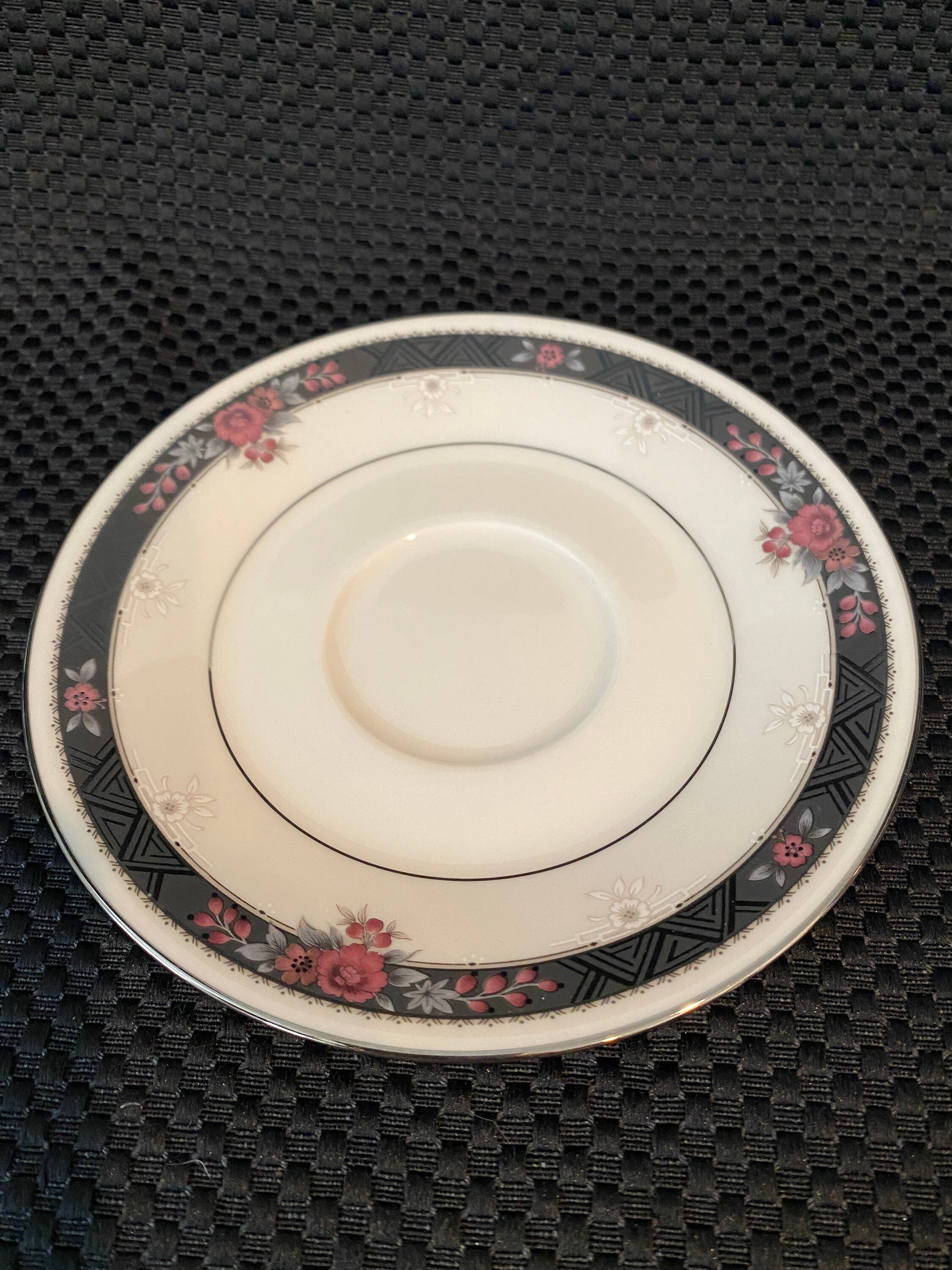 Vintage Noritake Tea Cup and Saucer Set Etienne Design Ivory - Etsy