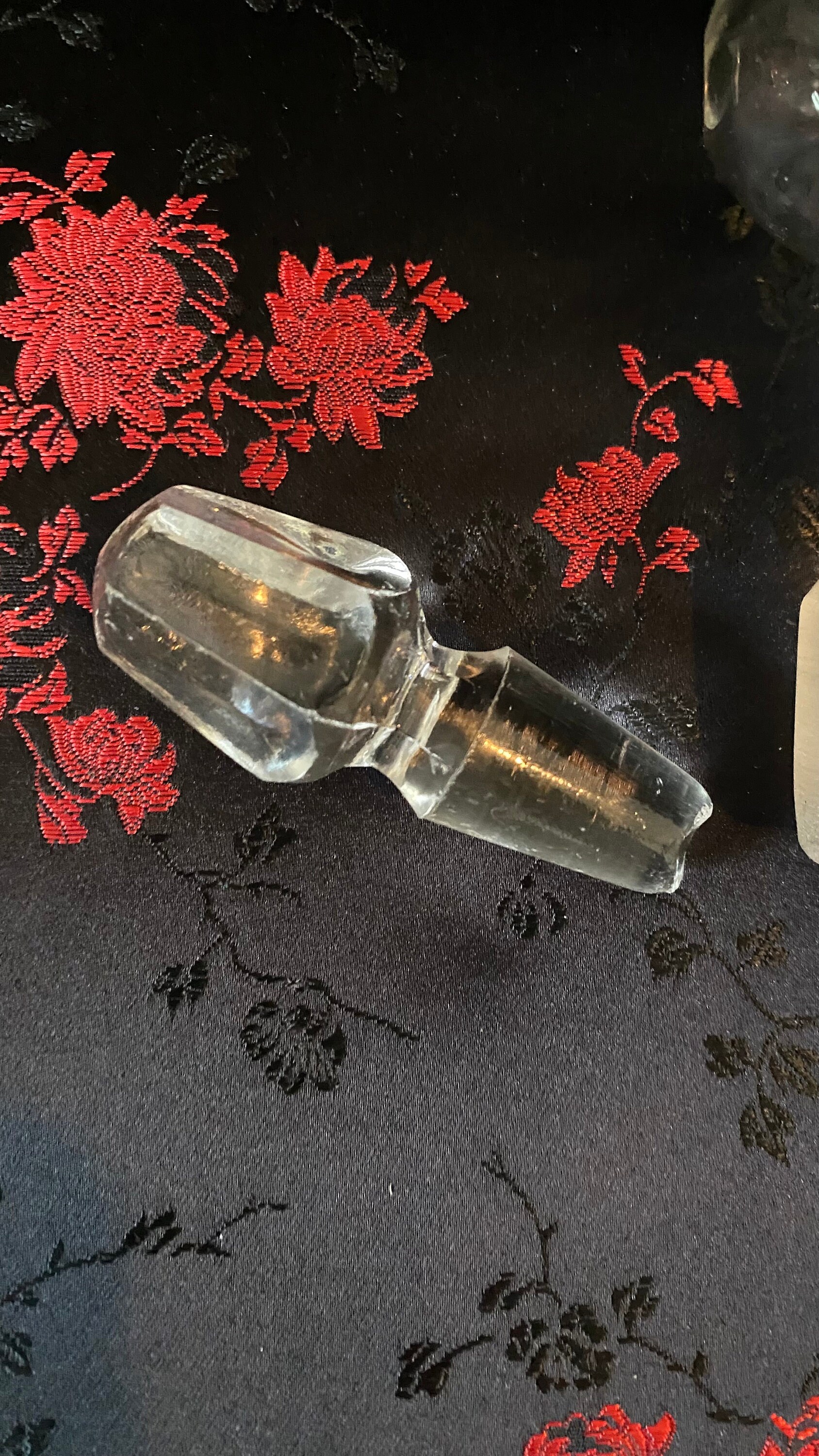 Vintage Glass Bottle Decanter Stoppers in 3 Unique Shapes. - Etsy
