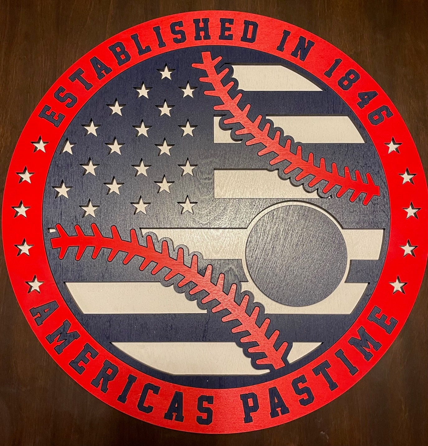 Baseball Sign SVG Laser File - Etsy