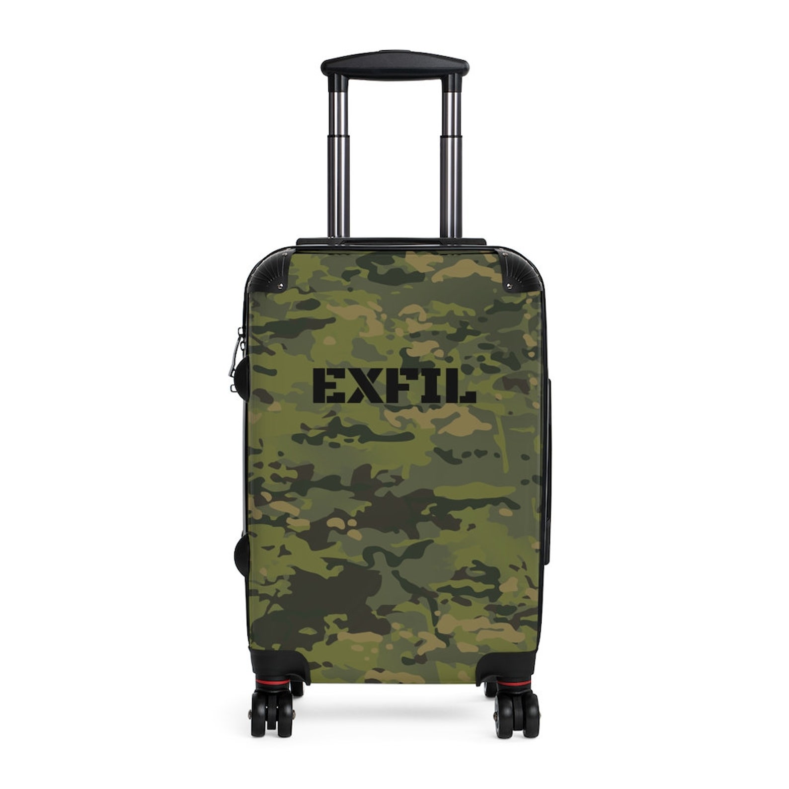 EXFIL Multicam Cabin Suitcase, Custom Military Style Luggage / Camo Bag ...