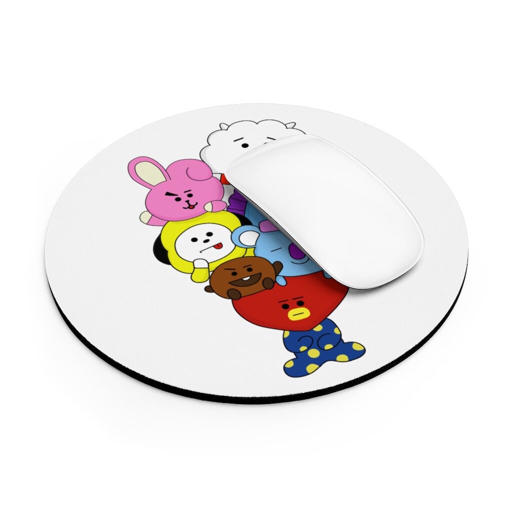 BT21 BTS Inspired Mouse Pad K-pop Gift - Etsy UK