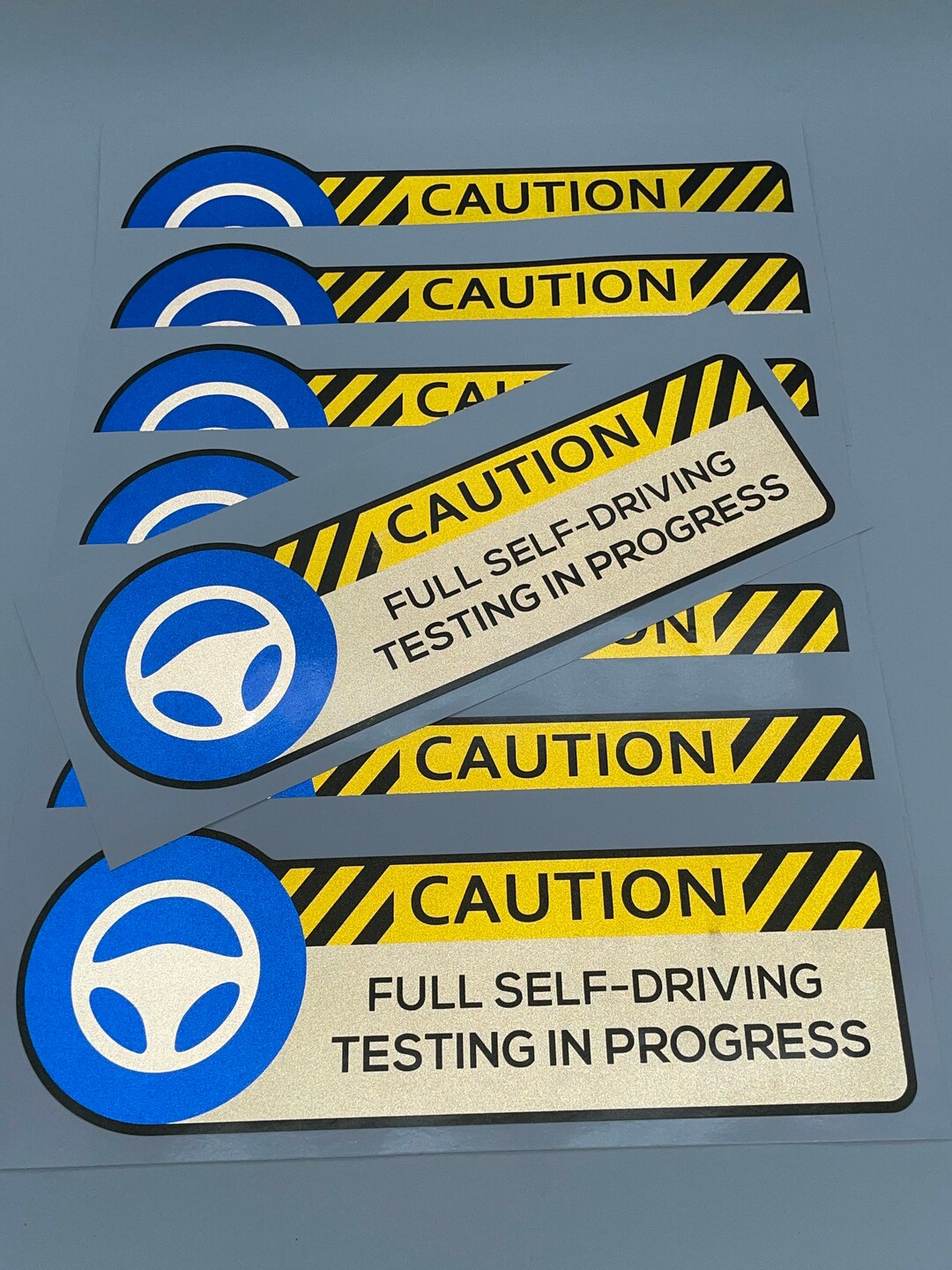 FSD Warning Sticker/Magnet | Tesla Motors Club