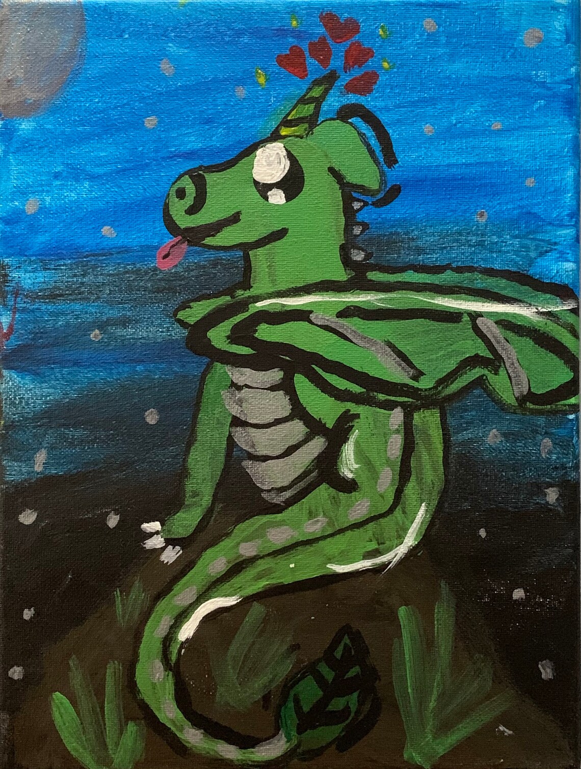 Ronald the Dragon - Etsy