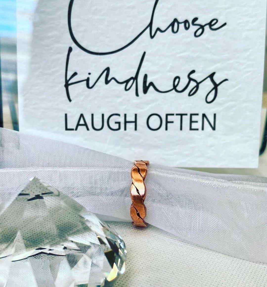 Braided Copper Ring: Twisted Wire, Handmade Jewelry - Etsy