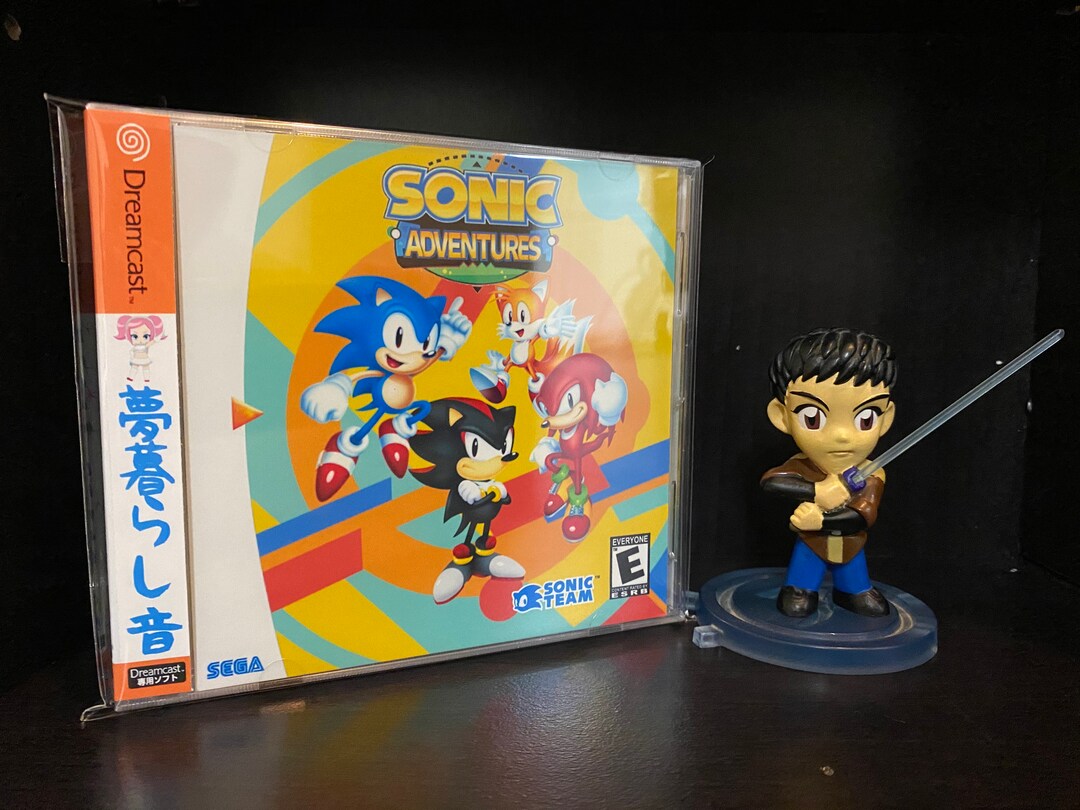 Sonic Adventures (sonic Adventure 1 and 2) [sega Dreamcast] CASE & ART ...