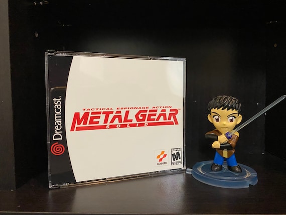 Metal Gear Solid bleemcast sega Dreamcast CASE & ART | Etsy