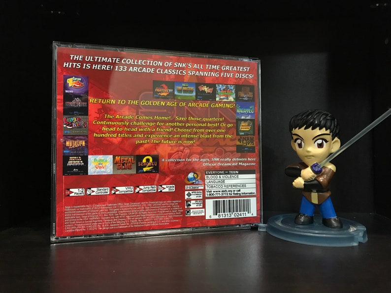 SNK Arcade Classics: 25th Anniversary [sega Dreamcast] - Etsy