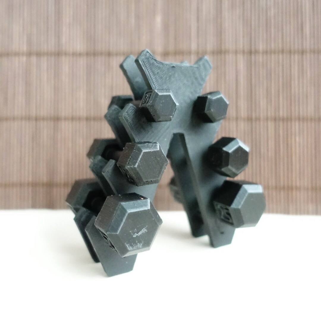 1/6 Scale Miniature GYM Dumbbell Set- Dollhouse Fitness Accessories - Etsy