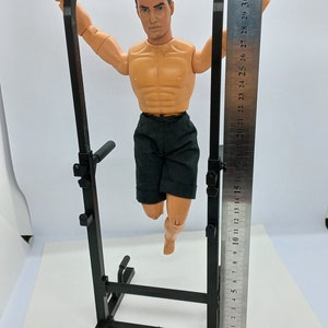 1/6 Scale Gym Equipment Pull-up Bar,fitness Gift - Etsy