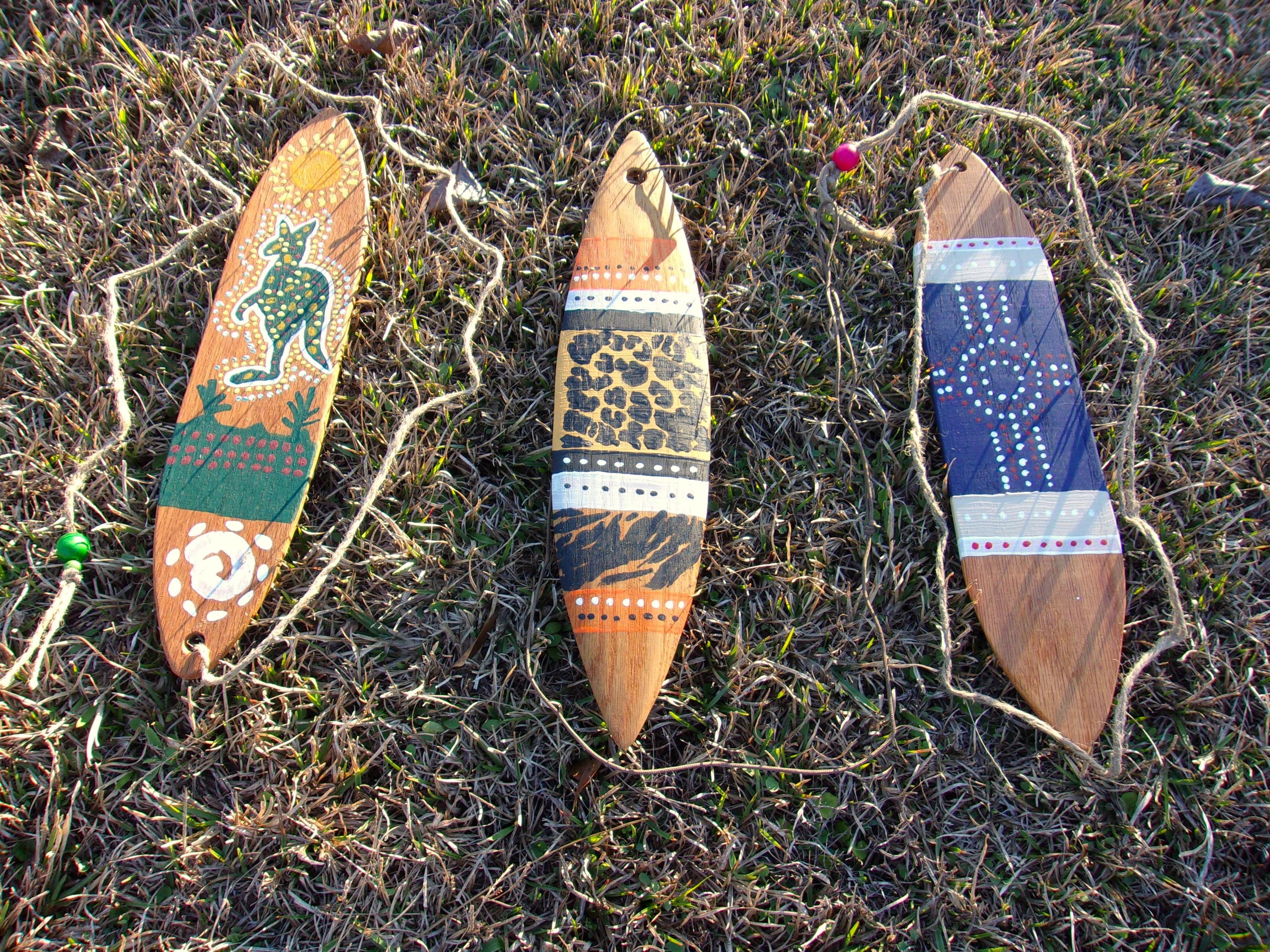 Hand-painted Oak Wood Bullroarer: Unique Musical Instrument Gift - Etsy