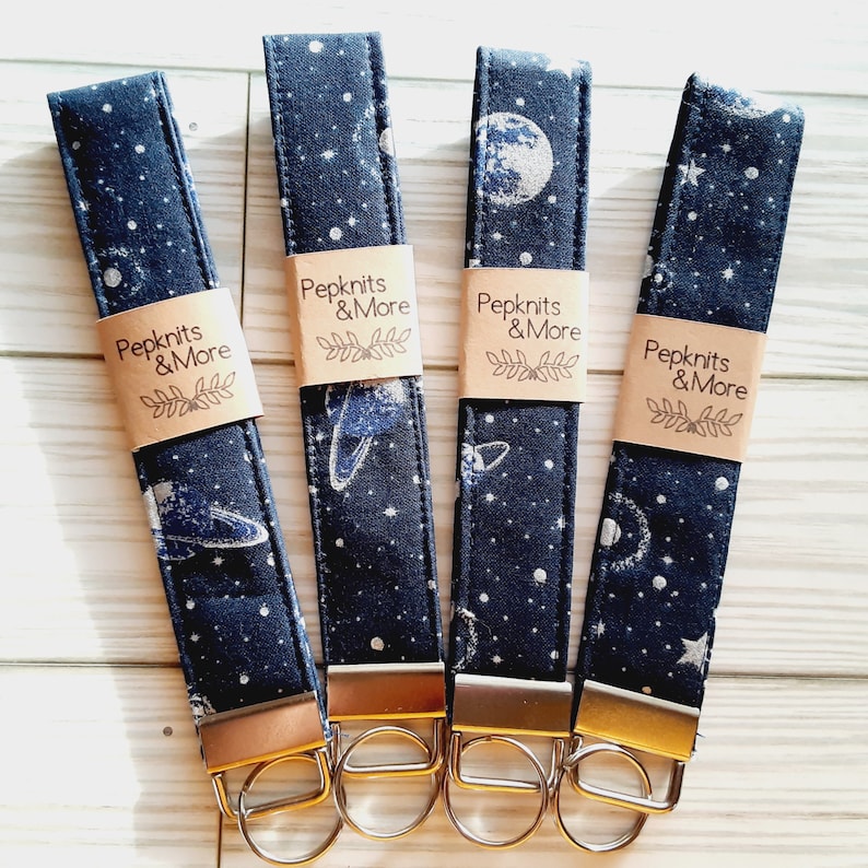 Wristlet Keychain, Astrology, Universe, Accessories, Planets, Moon and ...
