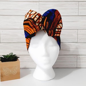 Wired Ankara Headband: Boho Chic African Print Hair Wrap - Etsy