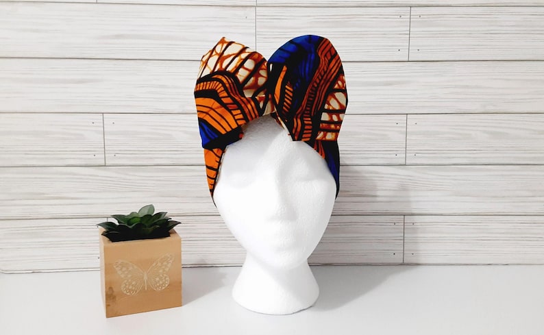 Wired Ankara Headband: Boho Chic African Print Hair Wrap - Etsy