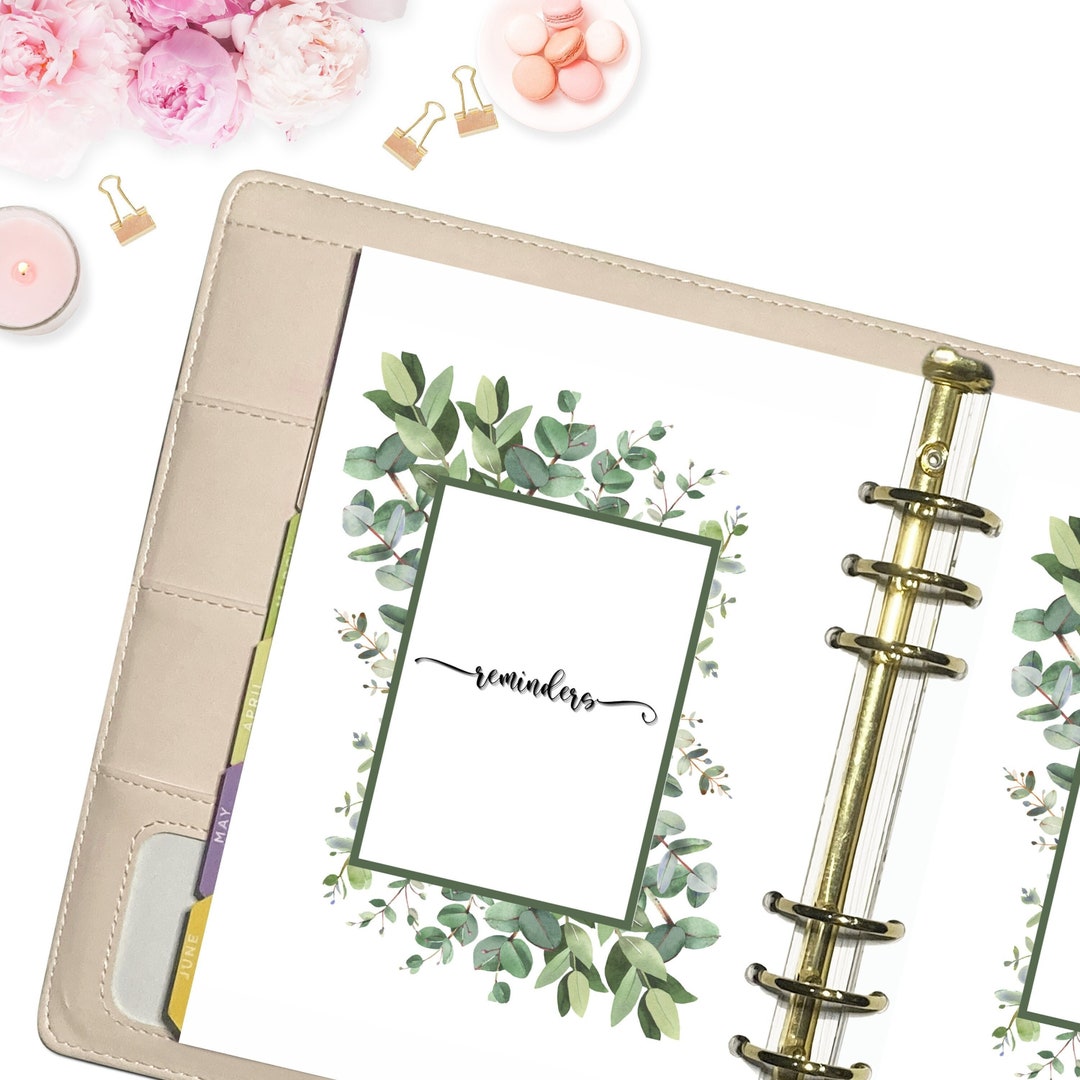 Printable Planner Cover | Instant Download | Binder Cover | Notebook ...