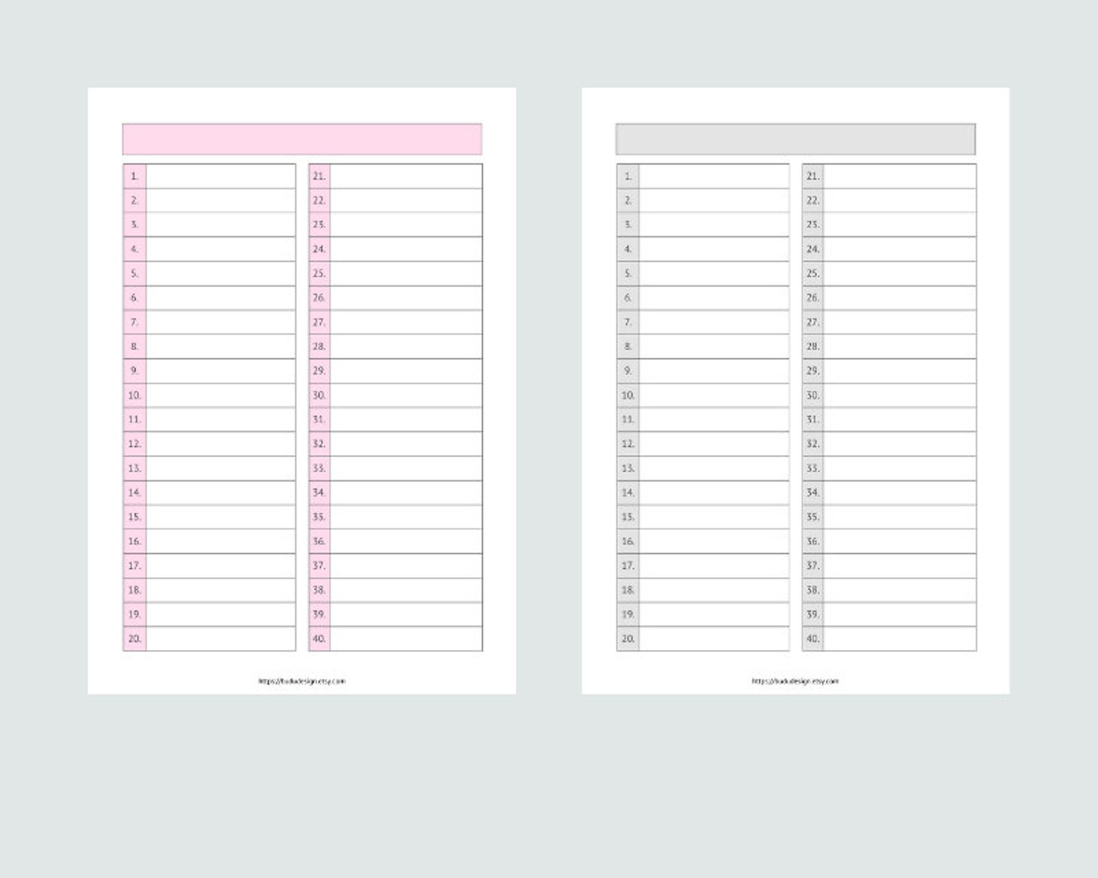 Blank Checklist Template Printable Colors 3 , Simple Checklist Template ...
