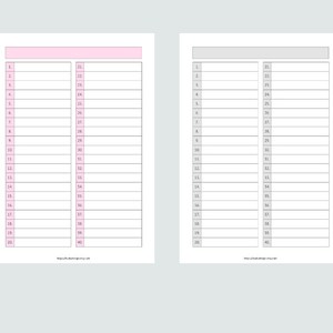 Blank Checklist Template Printable Colors 3 , Simple Checklist Template ...