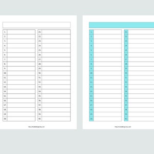 Blank Checklist Template Printable Colors 3 , Simple Checklist Template ...